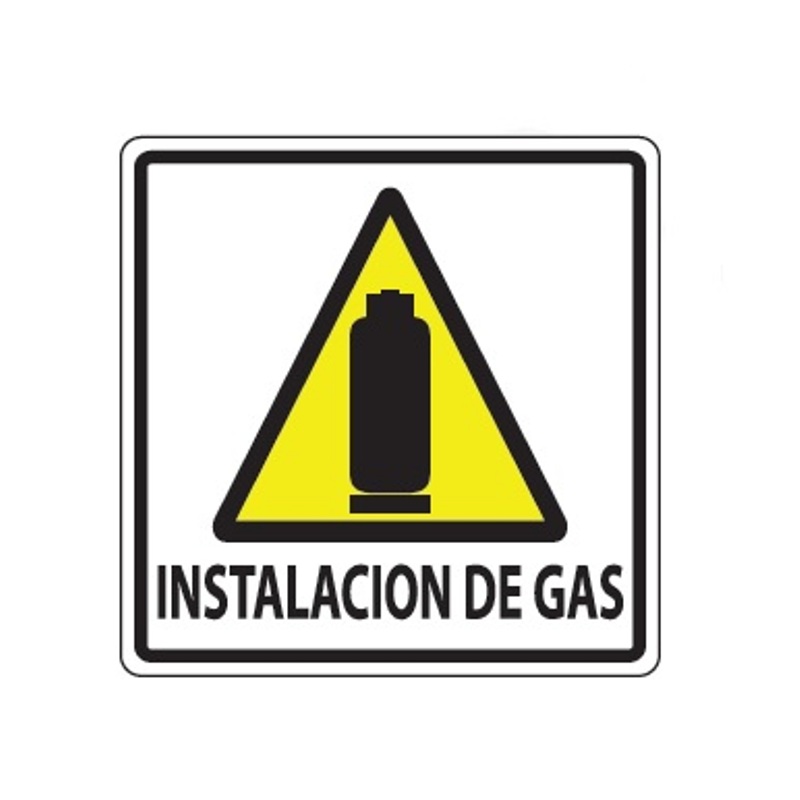 Comcobysa.com.mx: SEÑAL INSTALACION DE GAS 20X20 ESTIRENO