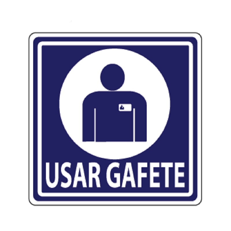 Comcobysa.com.mx: SEÑAL USAR GAFETE 20X20 ESTIRENO
